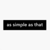 As Simple As That – HR and Leadership Coaching – Just simple